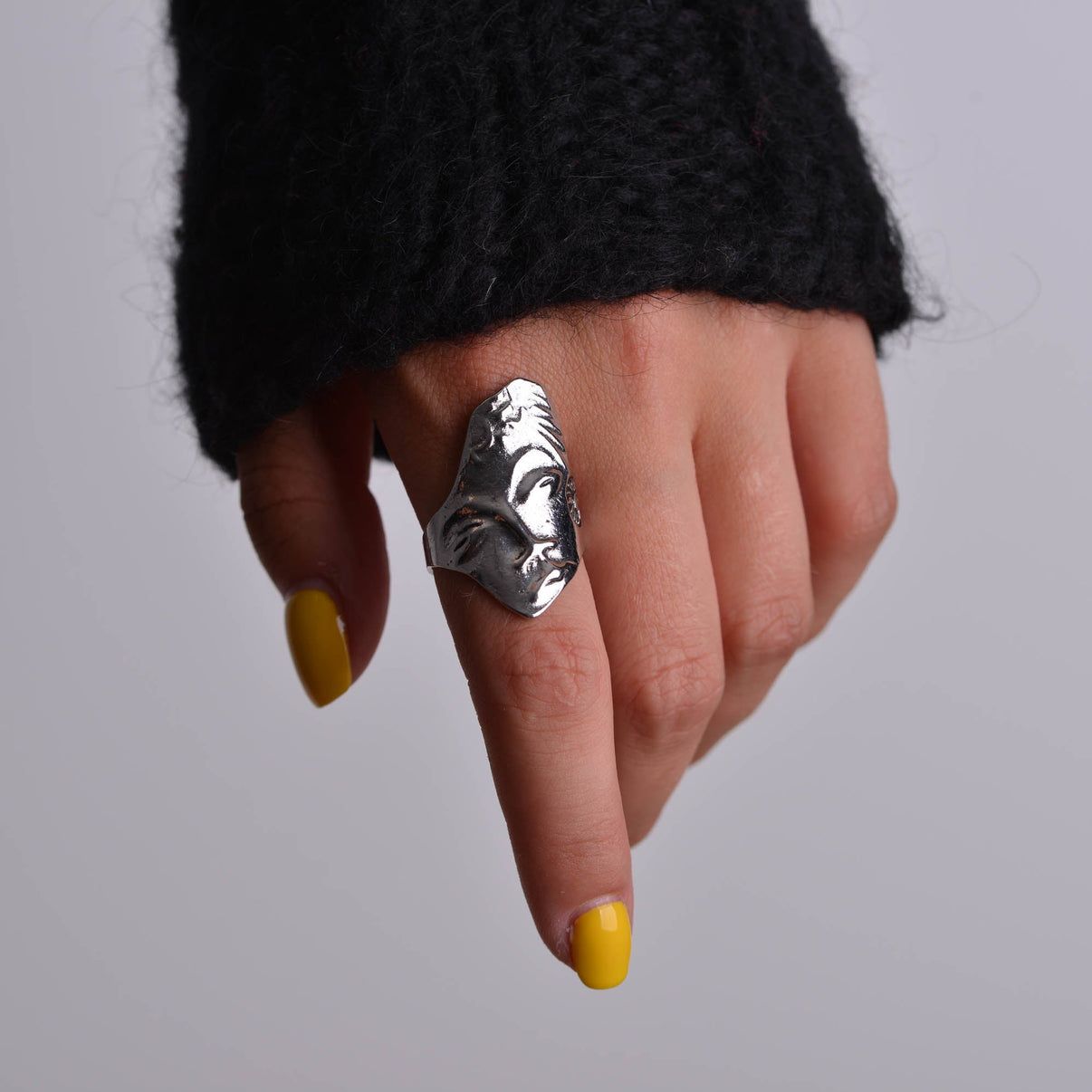 Ancient Greek God Ring | Abstract Chunky Rings | Ocean Boutique